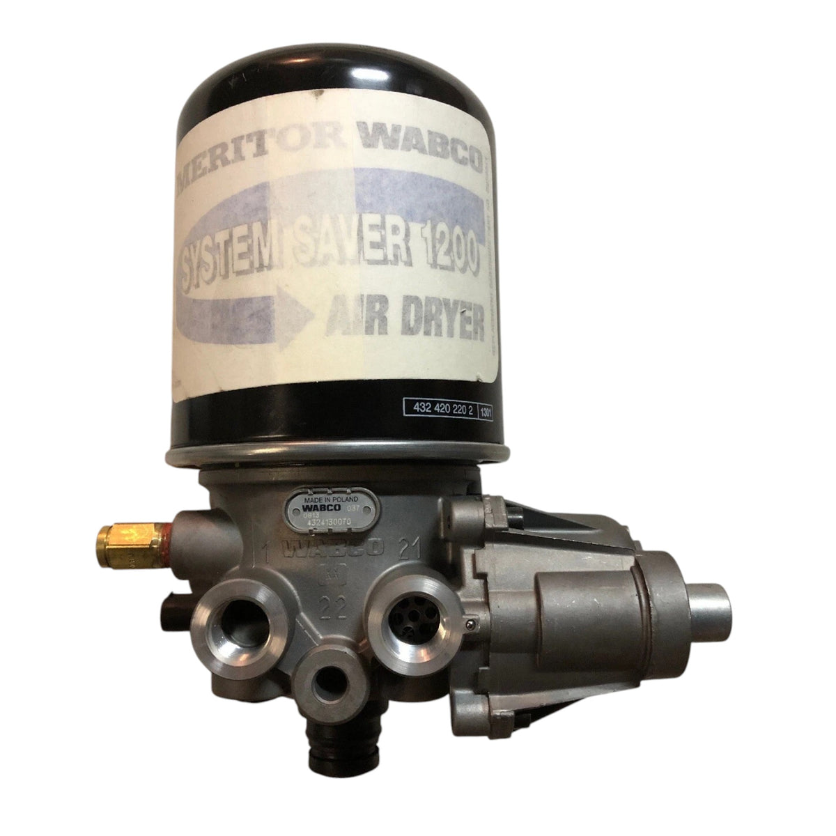 815-4006110600 Genuine Wabco Air Dryer Kit - SS1200U/Standard/12V ...